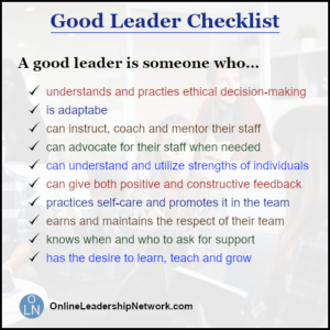 How to Describe a Good Leader - Online Leadership Network